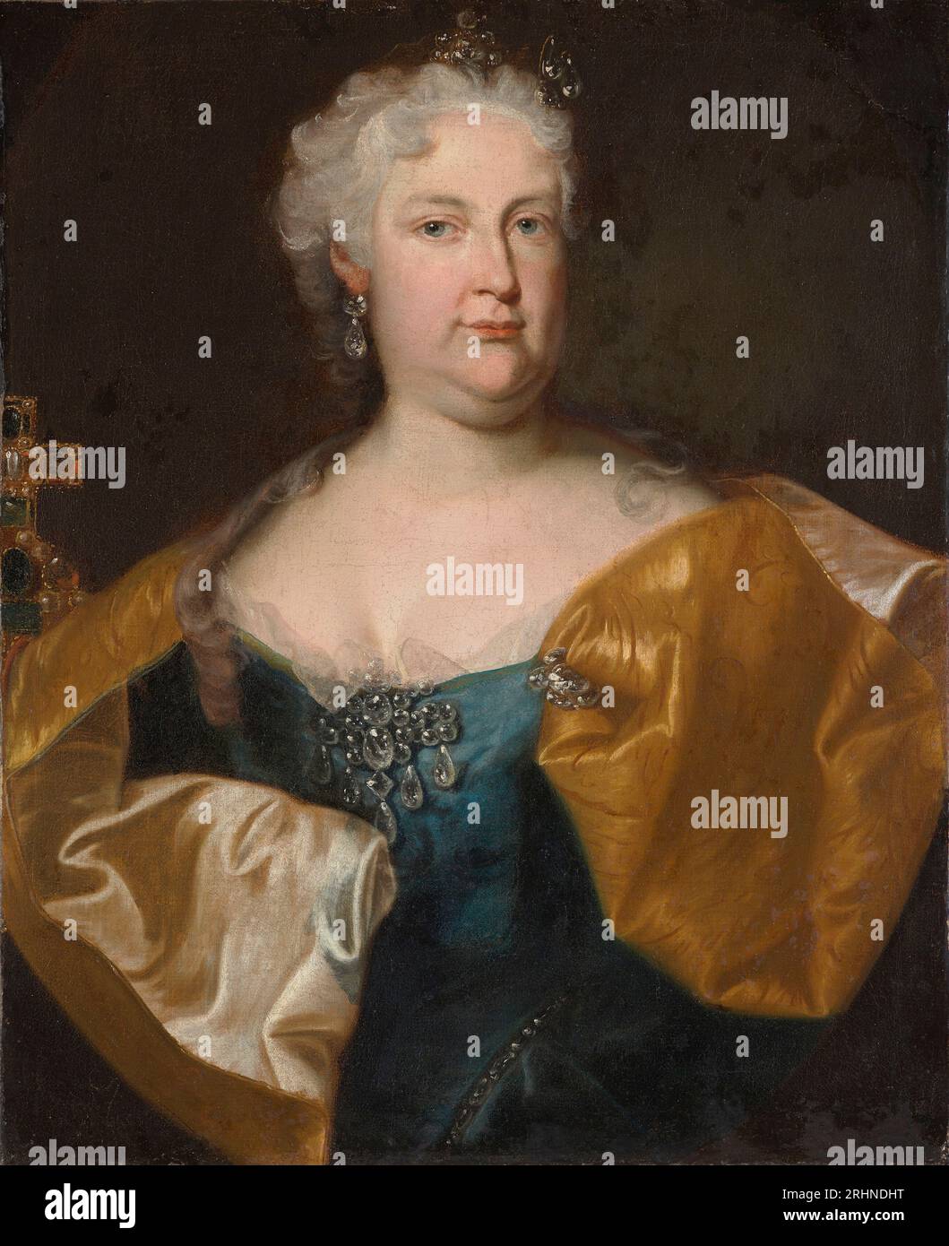 Empress elisabeth christine of brunswick wolfenbuttel hi-res stock ...