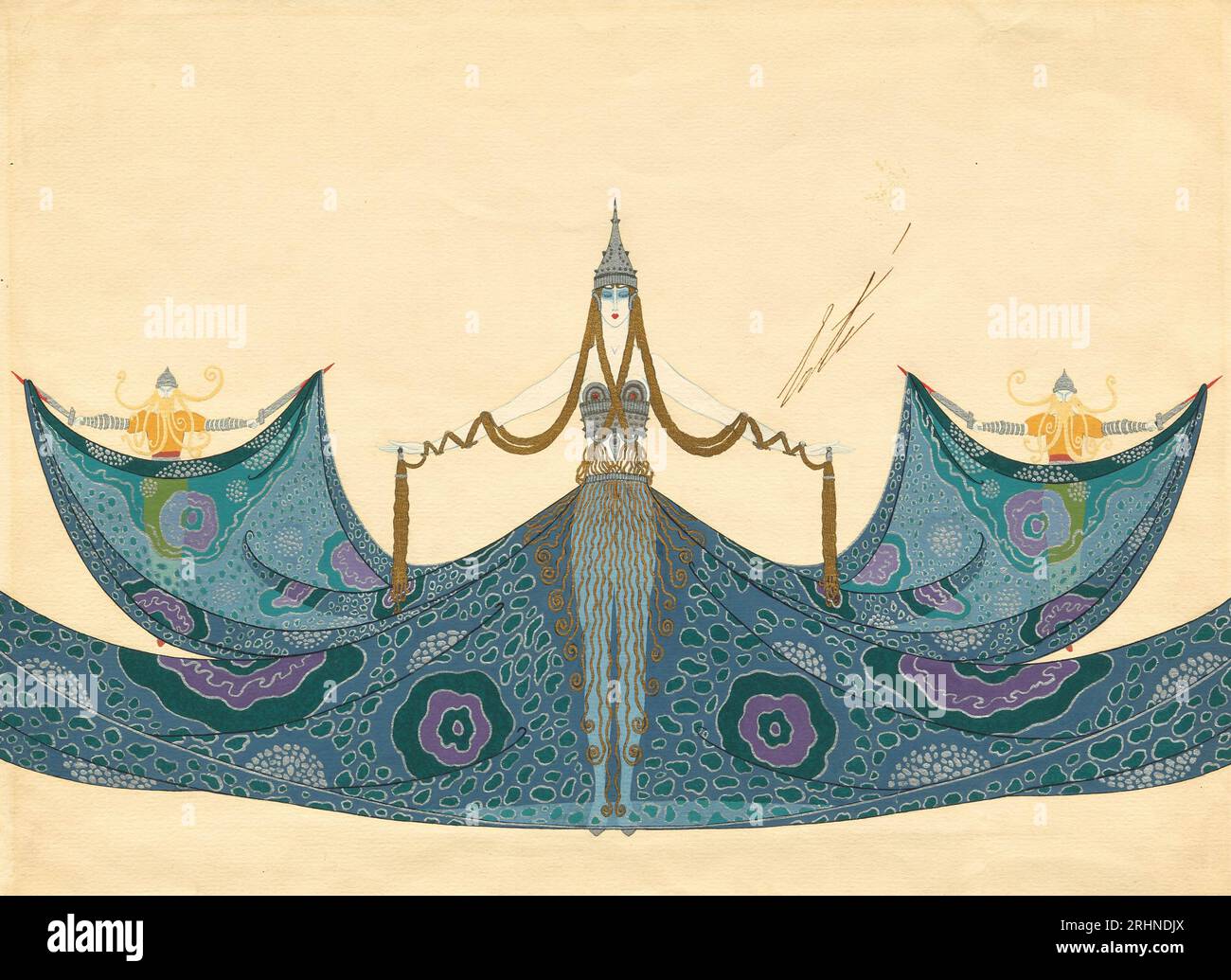 La Mer Baltique. Costume Design for "Les Mers," George White's Scandals ...
