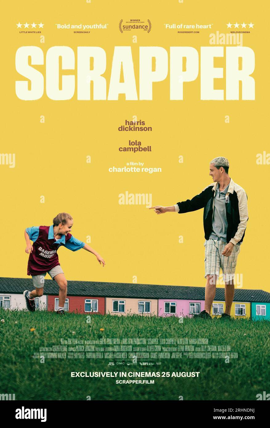 SCRAPPER (2023), directed by CHARLOTTE REGAN. Credit: BBC Films ...