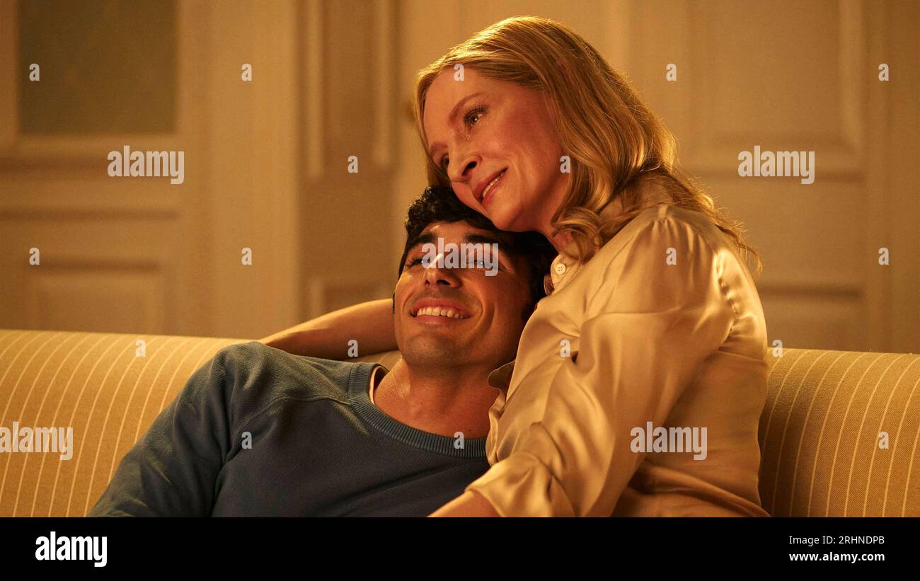 UMA THURMAN and TAYLOR ZAKHAR PEREZ in RED WHITE & ROYAL BLUE (2023 ...