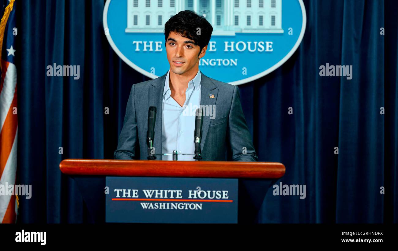 TAYLOR ZAKHAR PEREZ in RED WHITE & ROYAL BLUE (2023), directed by ...