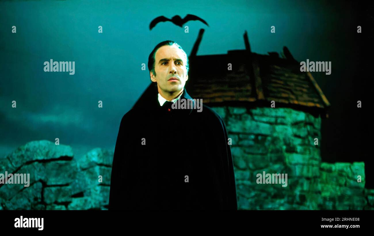 CHRISTOPHER LEE in SCARS OF DRACULA (1970), directed by ROY WARD BAKER ...