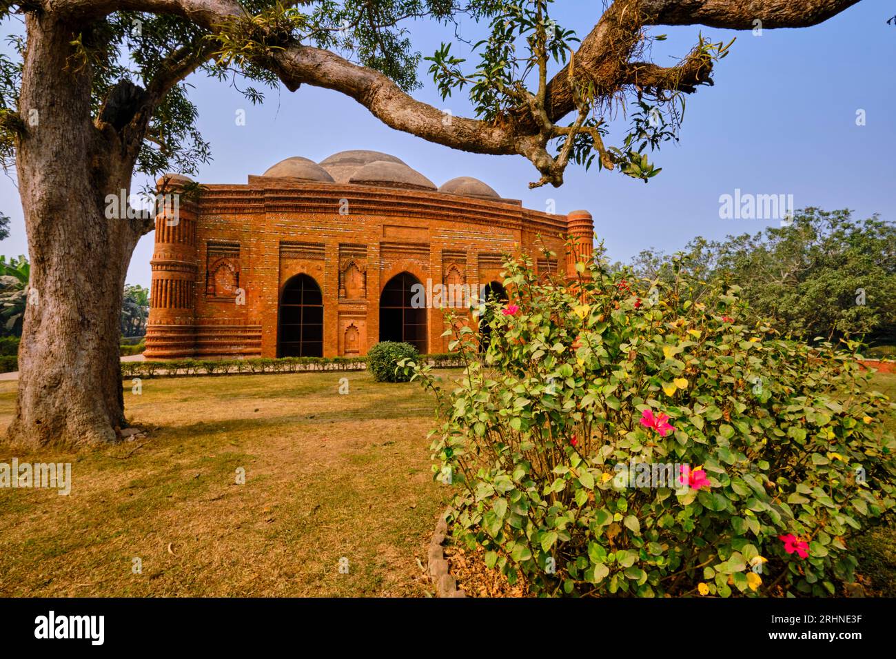 India, West Bengal, Gaur, former capital of Bengal, Lottan mosque, 1475 ...