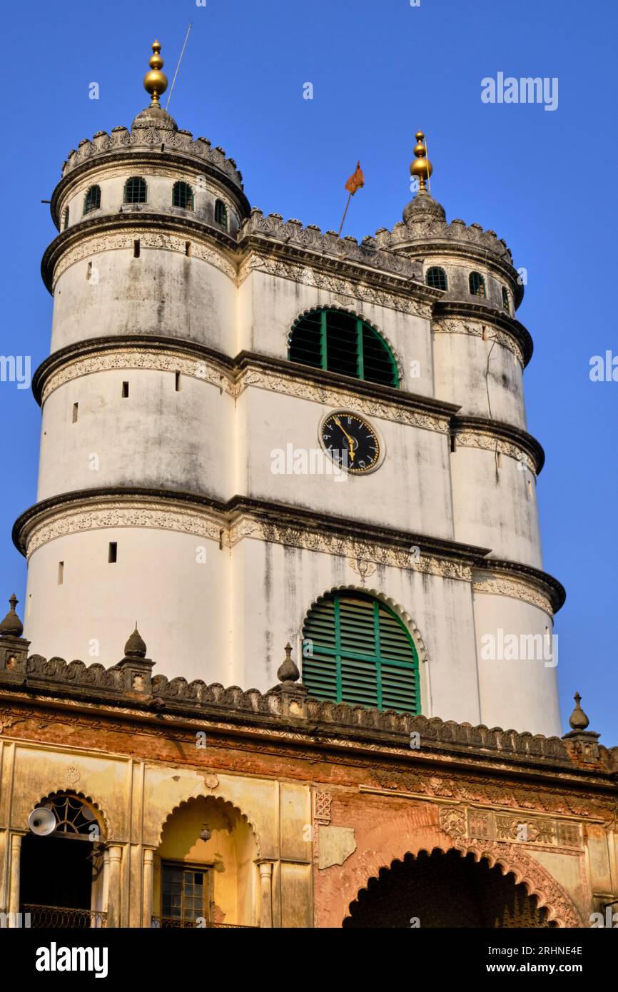 India, West Bengal, City of Hooghly-Chuchura on the bank of the Hooghly ...