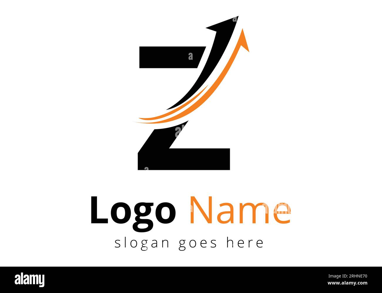 Finance Logo With Z Letter Concept. Financial or success logo concept ...