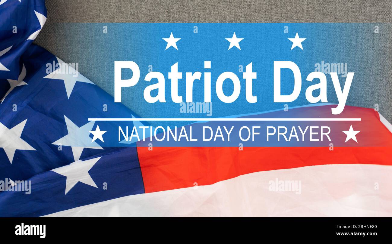 Lettering. illustration for Patriot Day. Poster, cards, banners ...