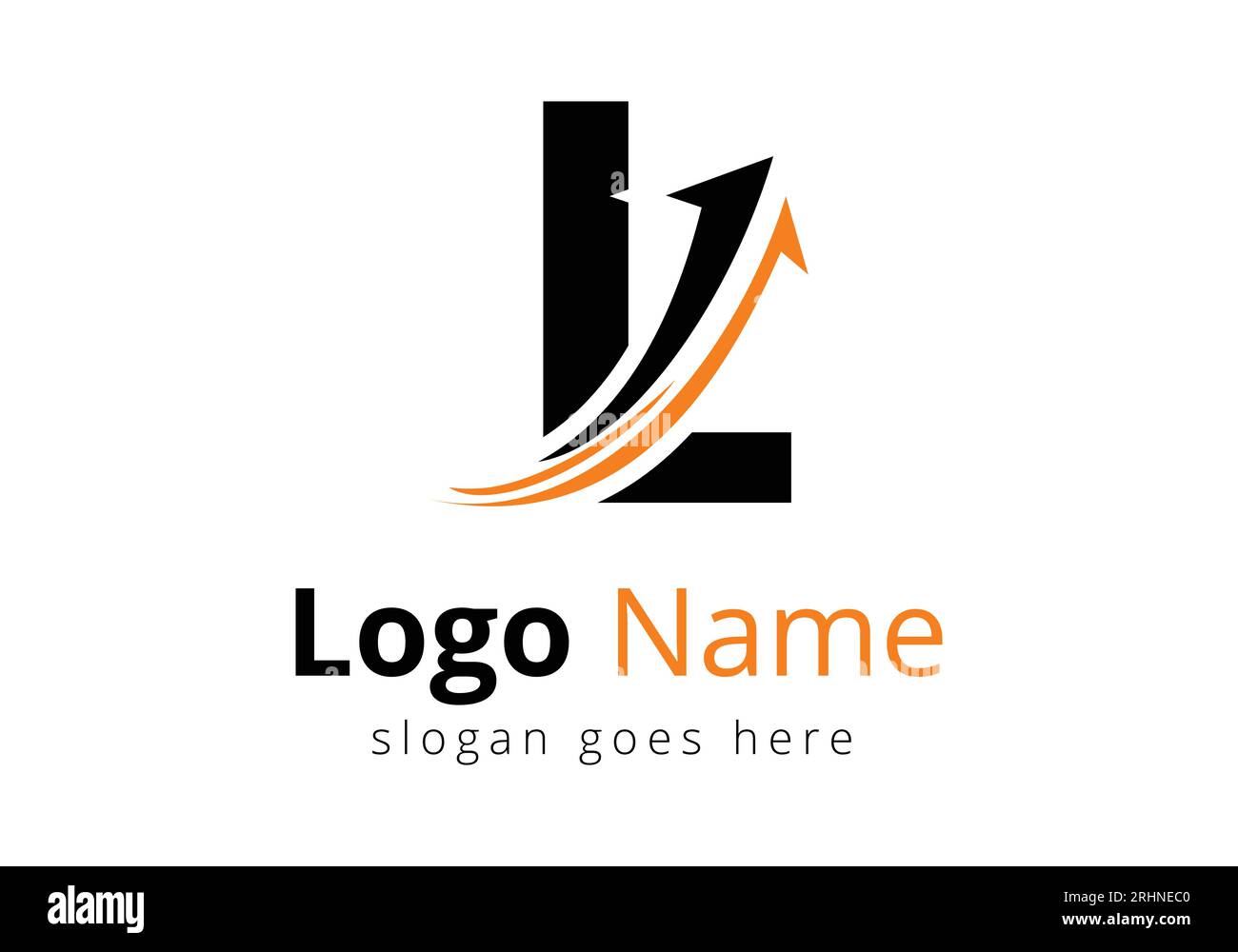 Finance Logo With L Letter Concept. Financial or success logo concept ...