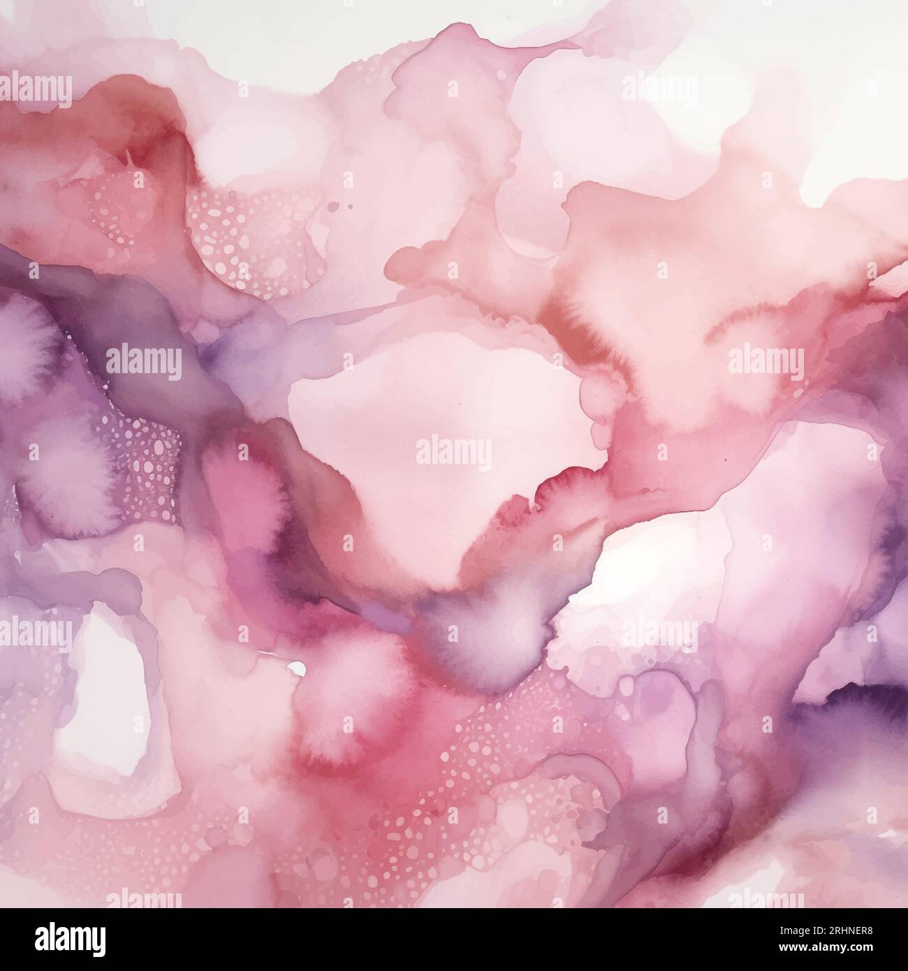 Abstract hand painted pastel pink watercolour background Stock Vector ...