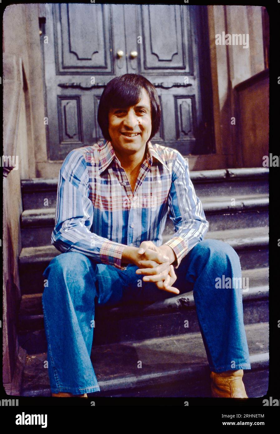 The late Emilio Ernest Delgado, an actor who played Luis on Sesame ...