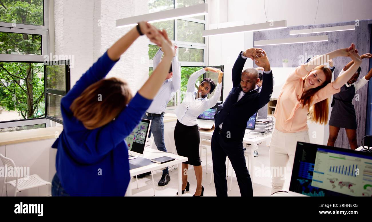 Asian office stretch hi-res stock photography and images - Alamy