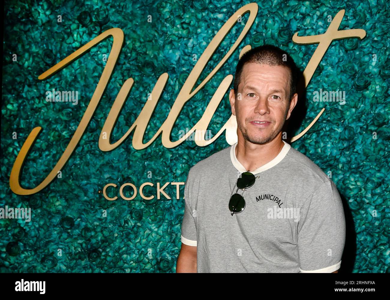 Las Vegas, NV, USA. 17th Aug, 2023. Mark Wahlberg at Juliet Cocktail ...