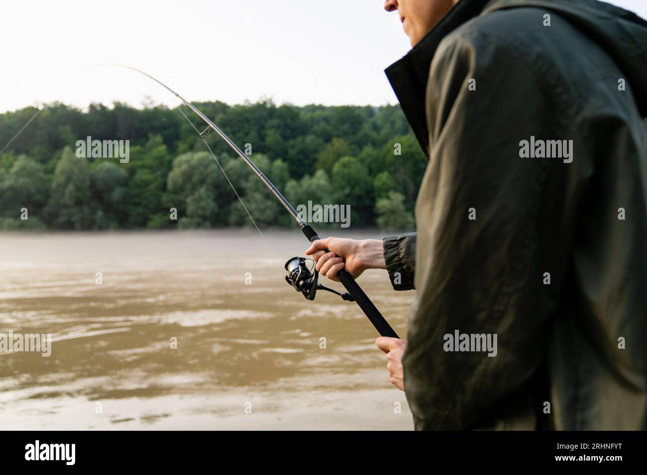 High view on fishing hi-res stock photography and images - Alamy