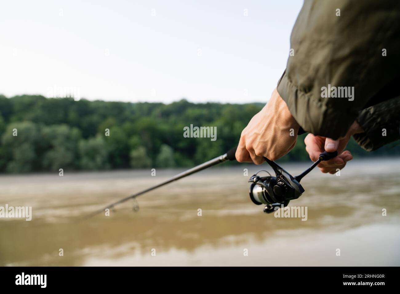 Fishermans hands hi-res stock photography and images - Alamy