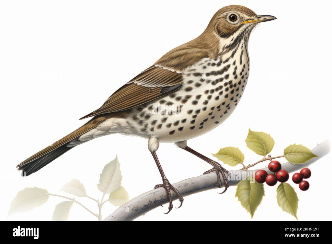 Thrushes Cut Out Stock Images & Pictures - Alamy