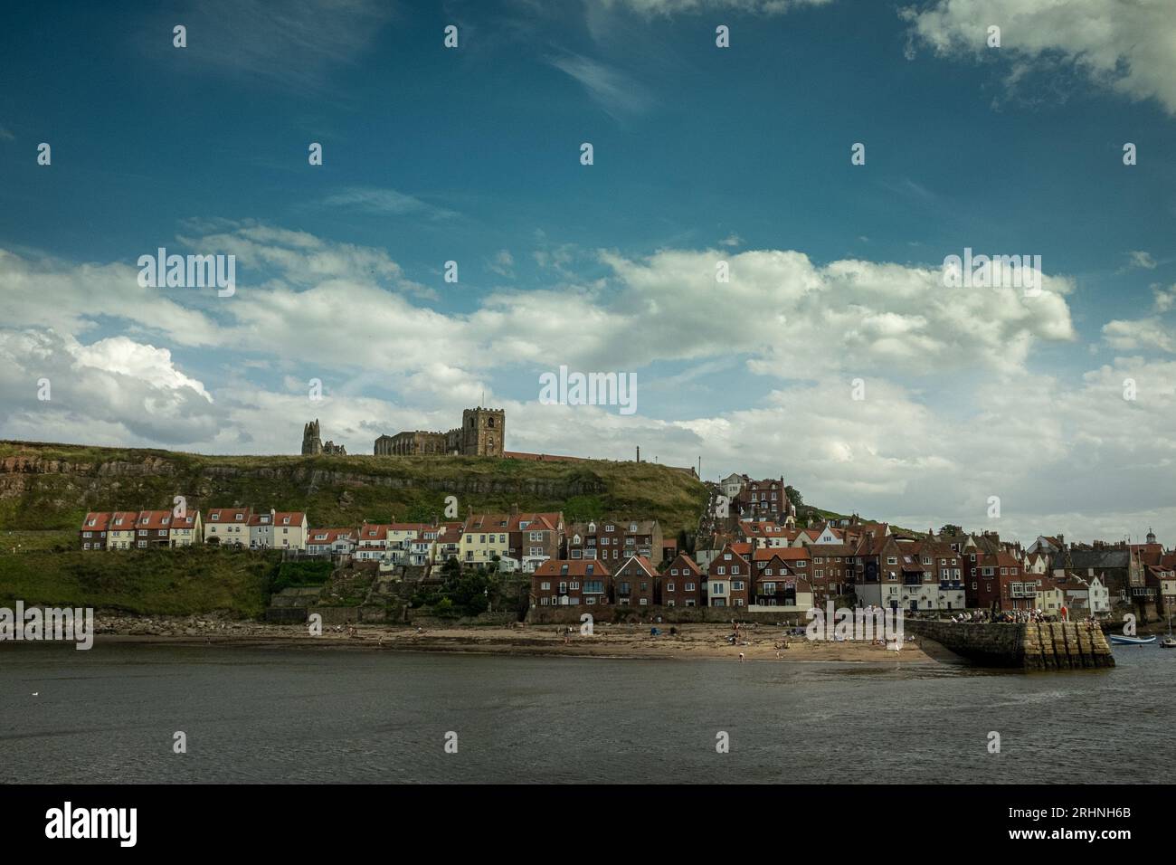 Whitby and surrounding area Stock Photo - Alamy