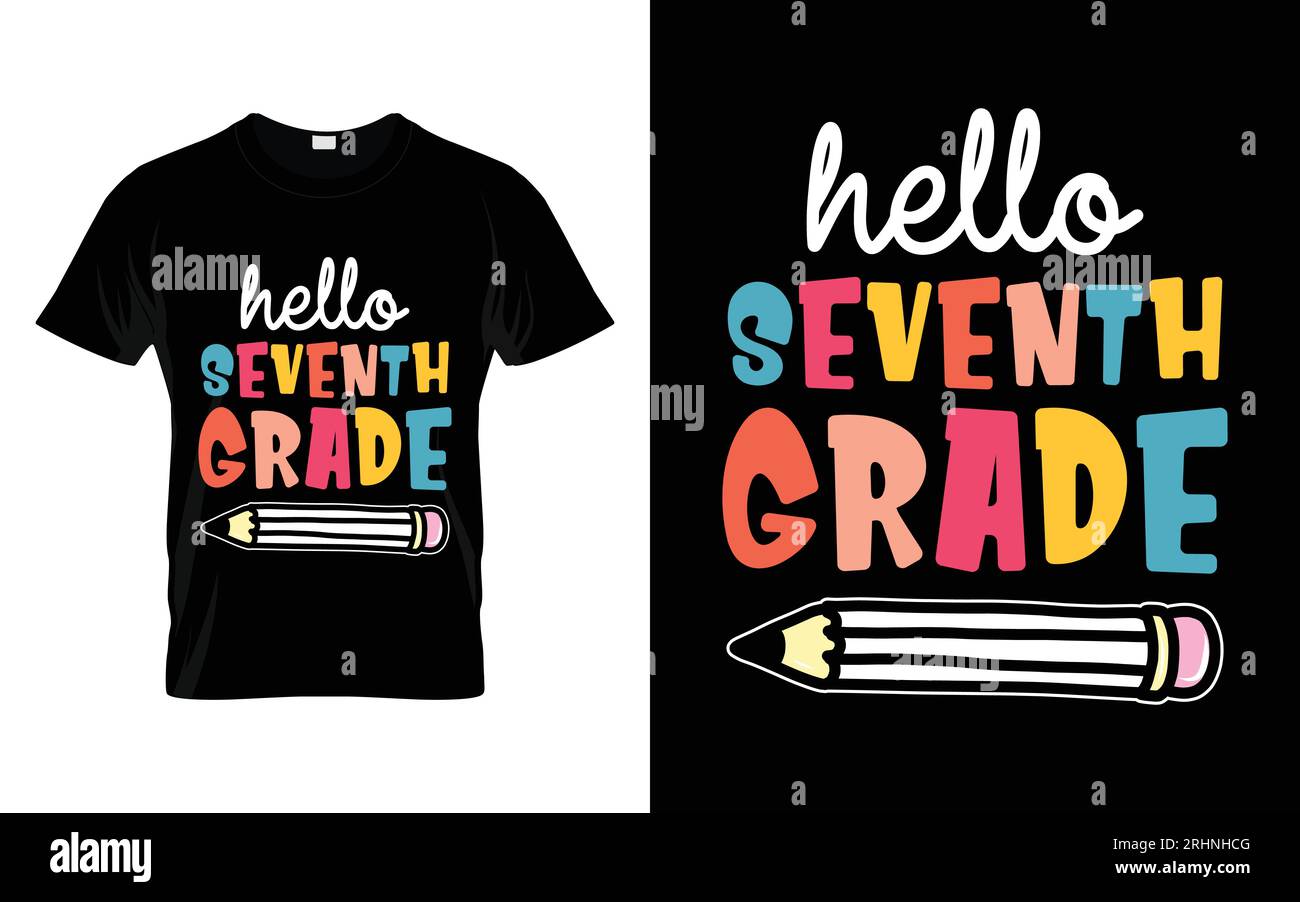 Seventh tee Stock Vector Images - Alamy