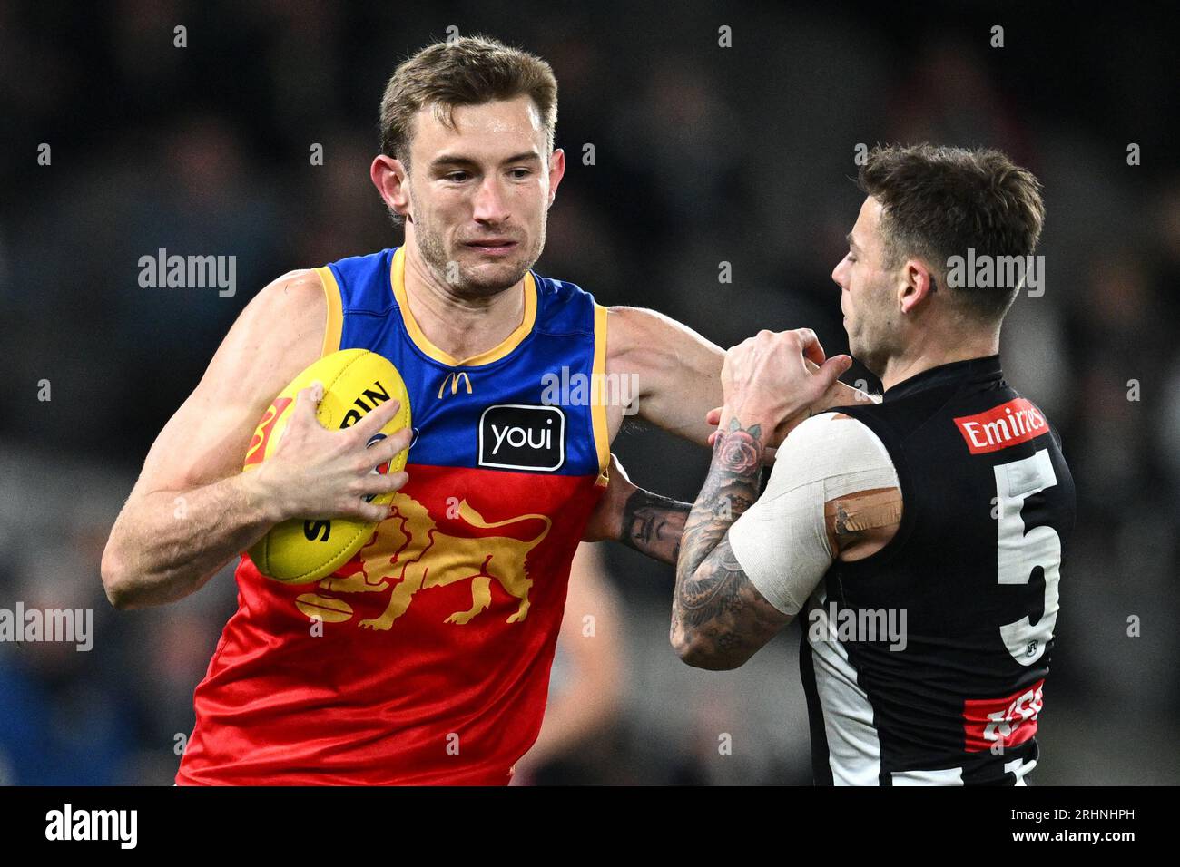 Melbourne, Australia. 18th Aug, 2023. Jamie Elliott of Collingwood ...