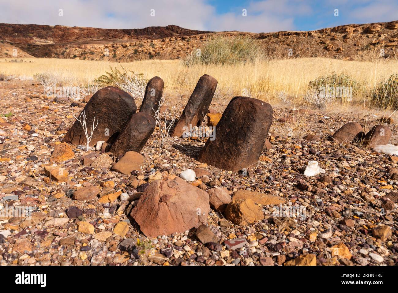 Burnt Mountain - area of sedimentary rock formations Stock Photo - Alamy