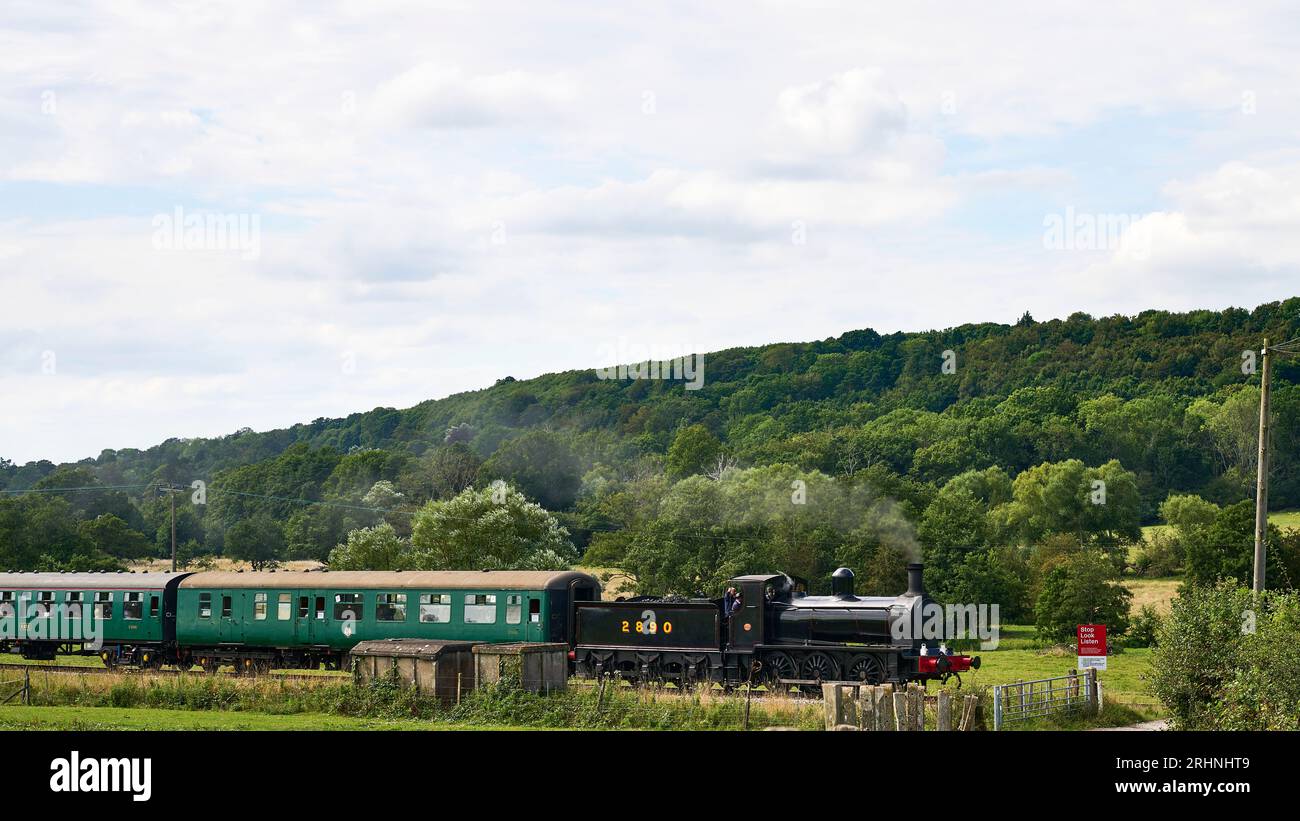 Steam at the Spa Valley Railway Stock Photo - Alamy