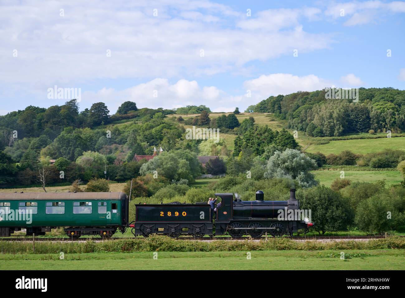 Steam at the Spa Valley Railway Stock Photo - Alamy