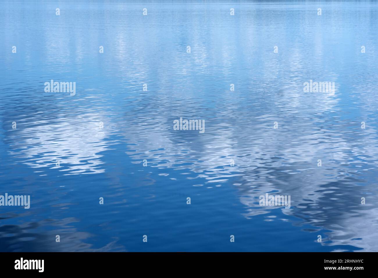 natural background, water landscape, shiny water surface with ...