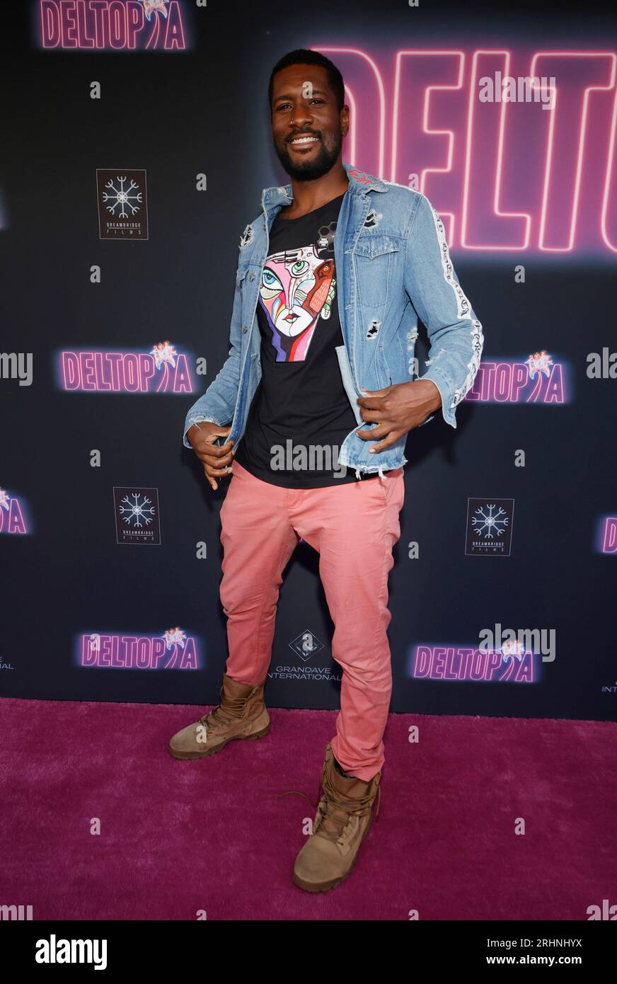 Los Angeles, Ca. 17th Aug, 2023. Elom Kwame at the Los Angeles Premiere ...