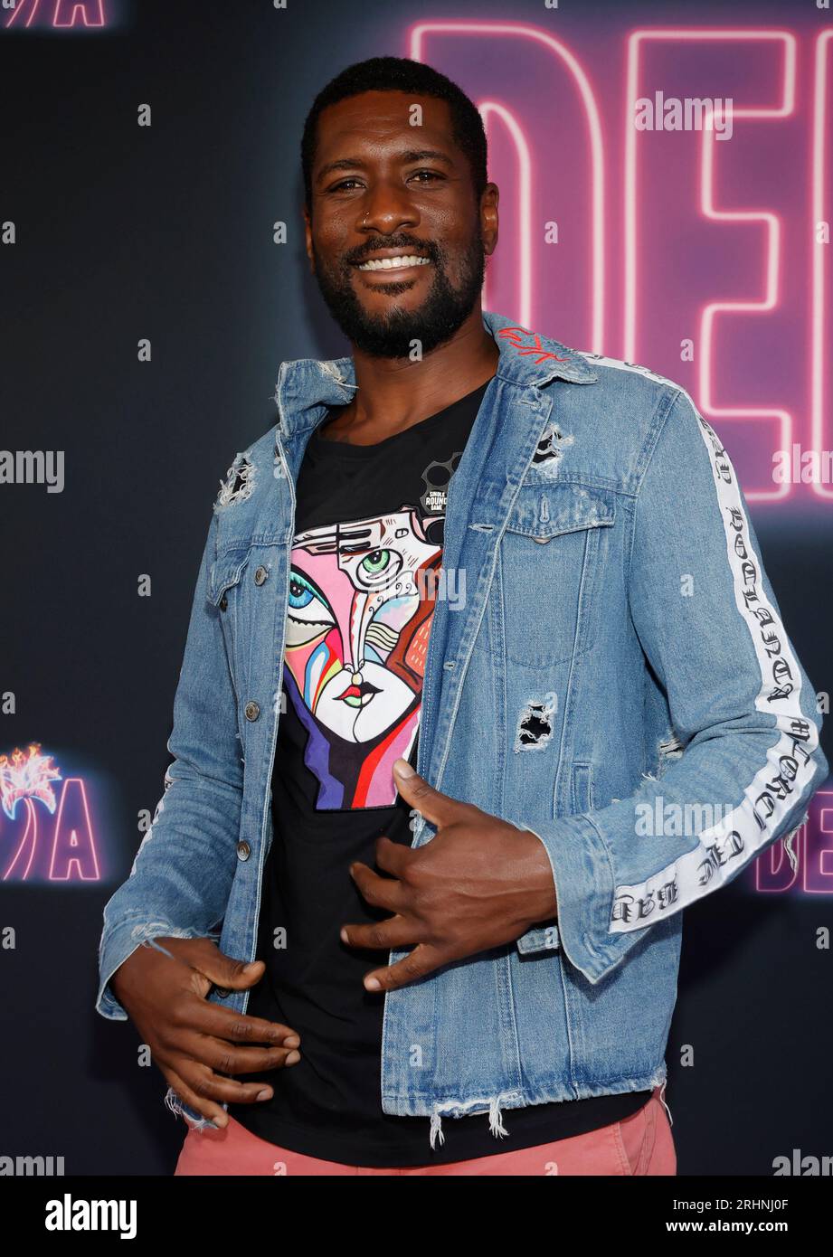 Los Angeles, Ca. 17th Aug, 2023. Elom Kwame at the Los Angeles Premiere ...