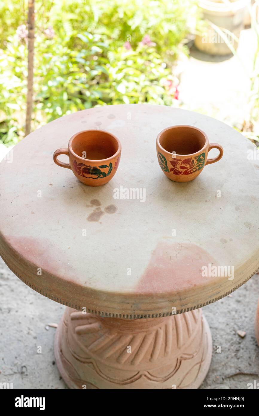 Handmade pottery coffee mug hi-res stock photography and images - Alamy