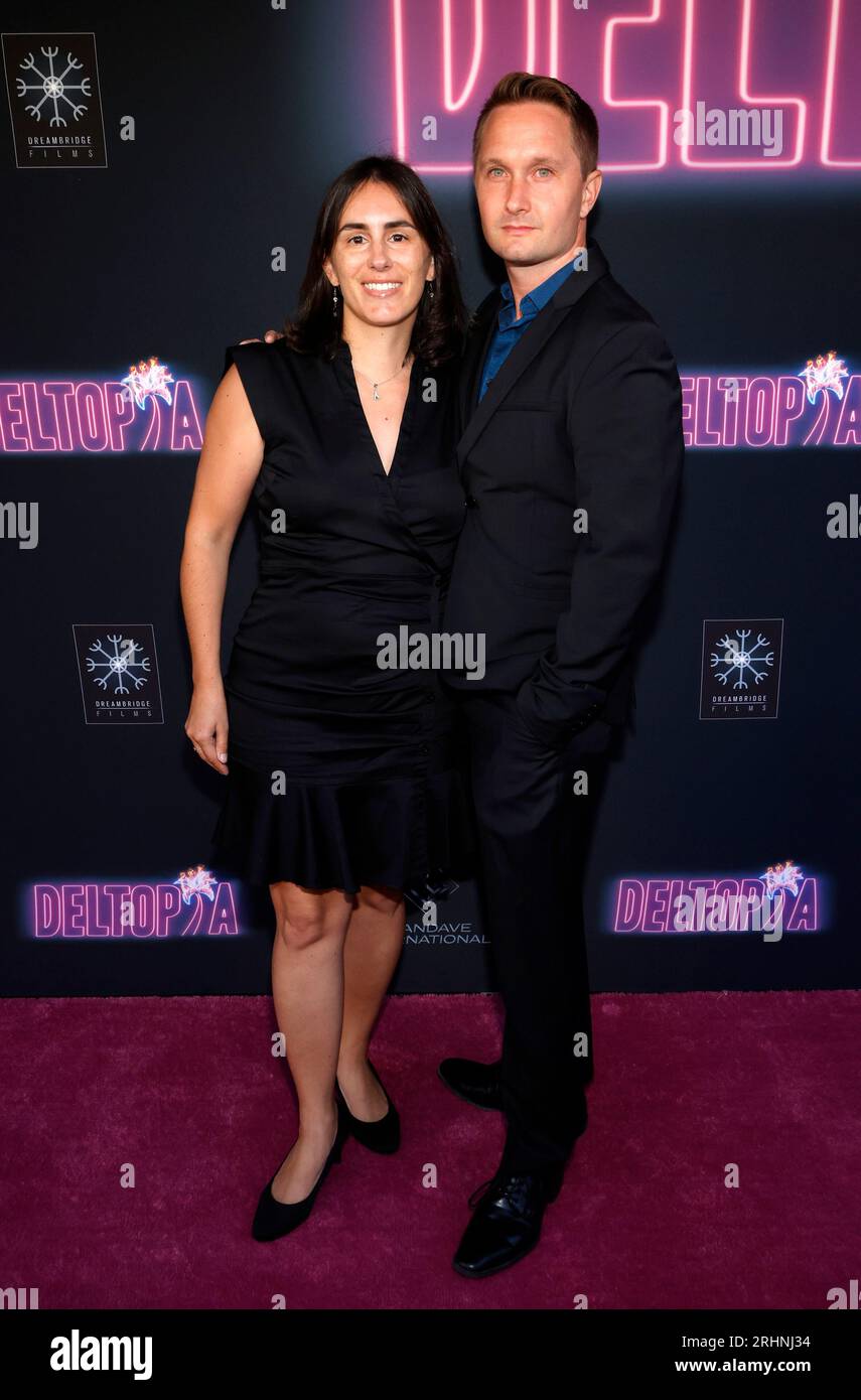 Los Angeles, Ca. 17th Aug, 2023. Allison Nackle, Todd Gaebe at the Los ...