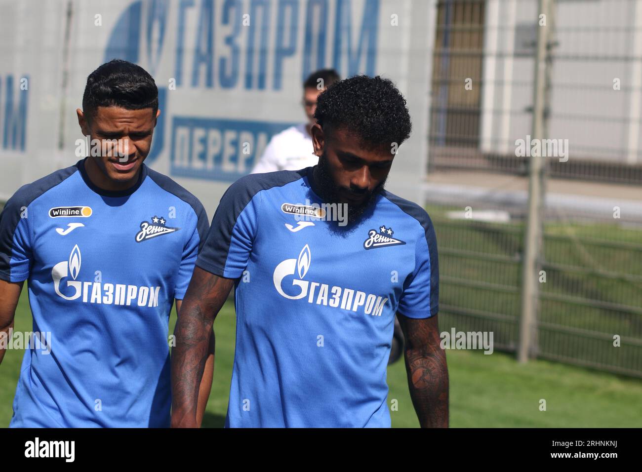 Marcus Wendel Valle da Silva, known as Wendel (8), a football player of ...