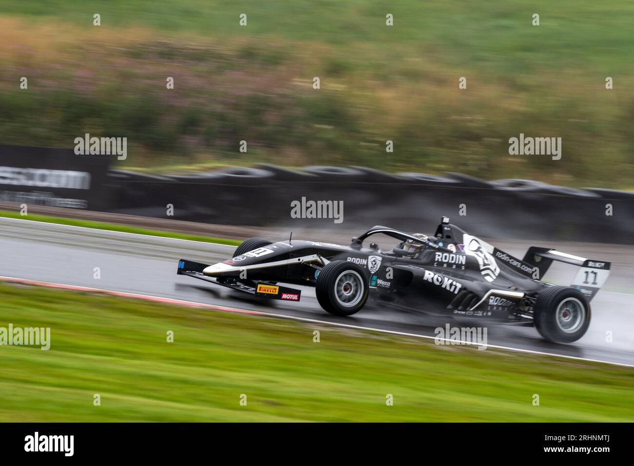 British F4 Championship Louis SHARP #11 (Rodin Carlin) at Knockhill ...