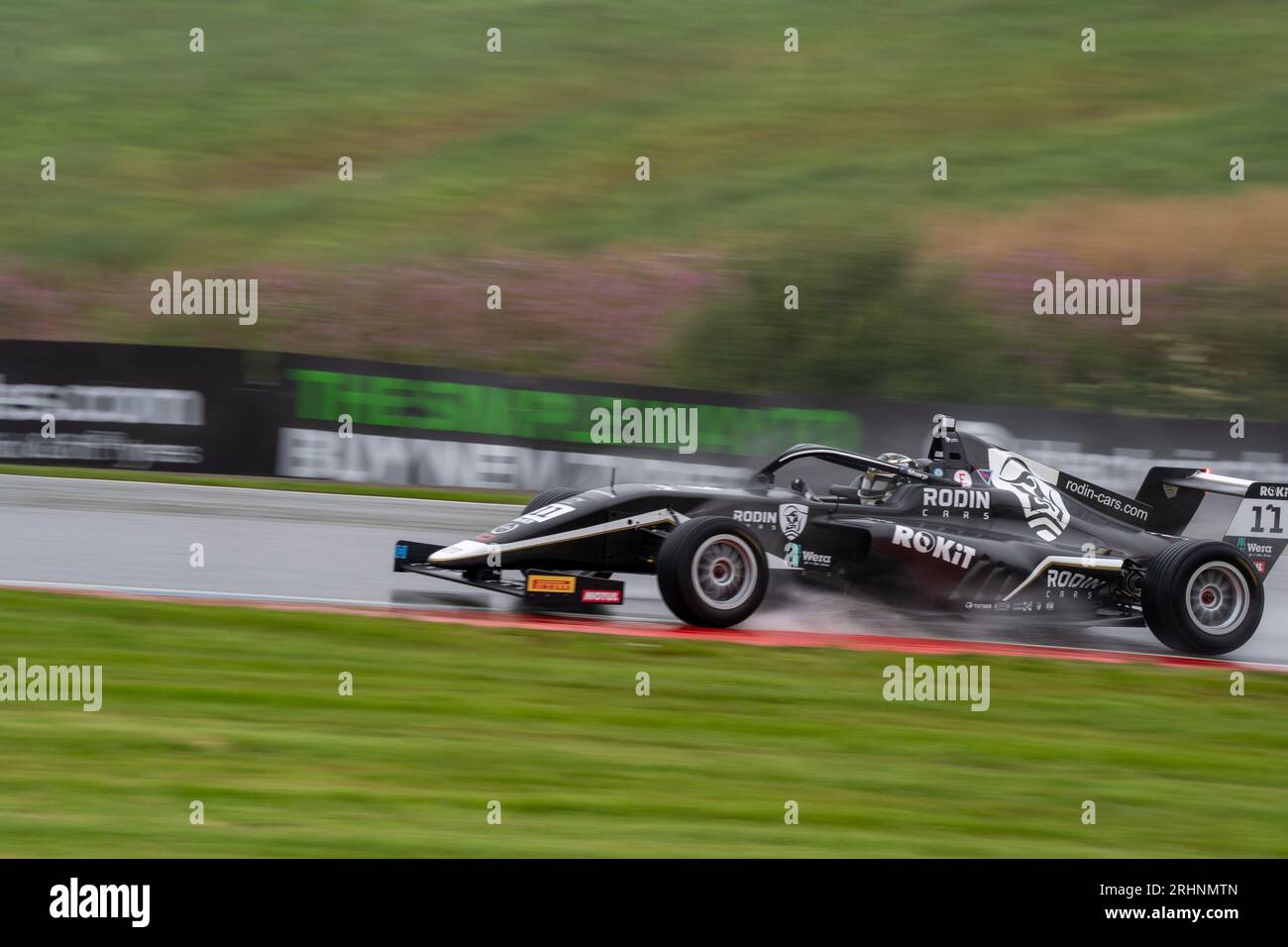 British F4 Championship Louis SHARP #11 (Rodin Carlin) at Knockhill ...
