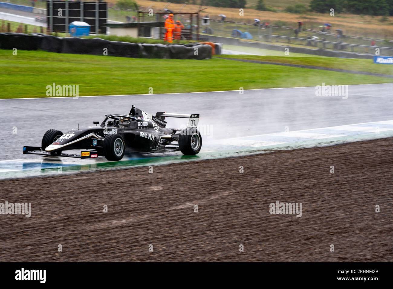 British F4 Championship Louis SHARP #11 (Rodin Carlin) at Knockhill ...