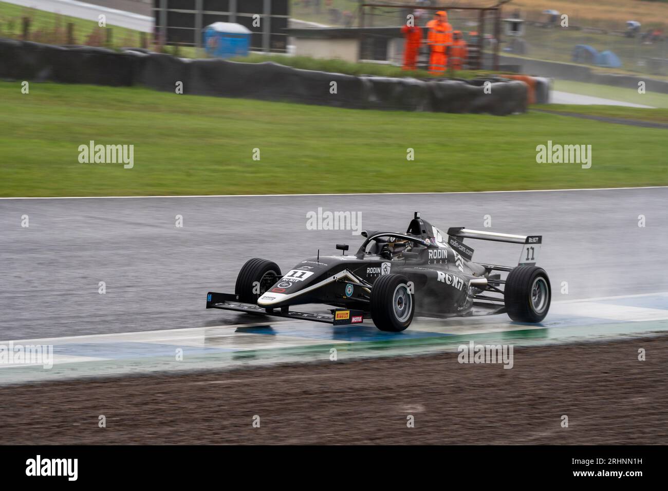 British F4 Championship Louis SHARP #11 (Rodin Carlin) at Knockhill ...