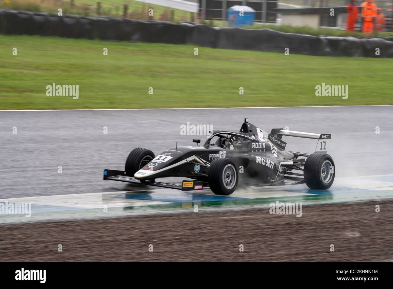 British F4 Championship Louis SHARP #11 (Rodin Carlin) at Knockhill ...
