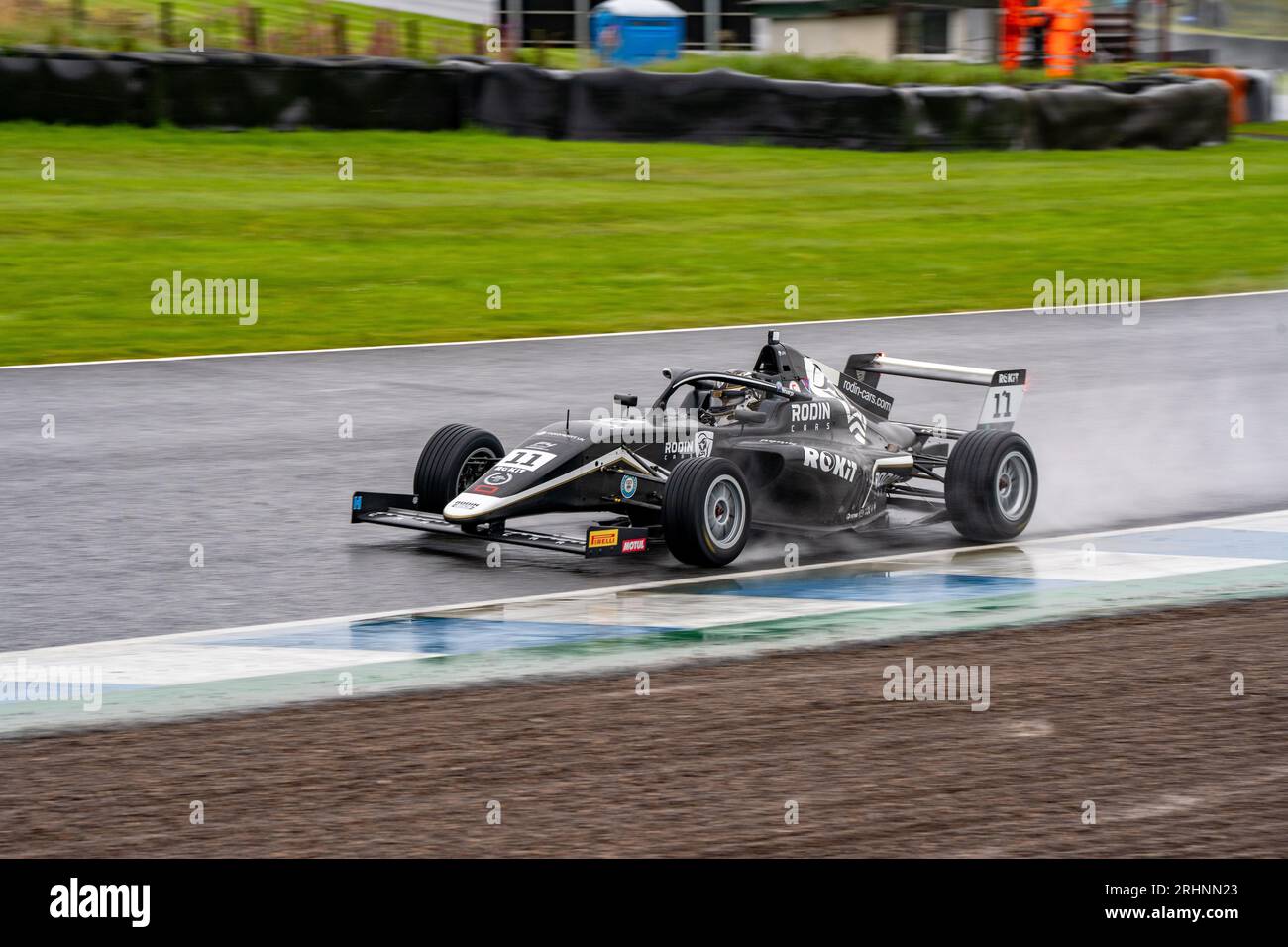 British F4 Championship Louis SHARP #11 (Rodin Carlin) at Knockhill ...