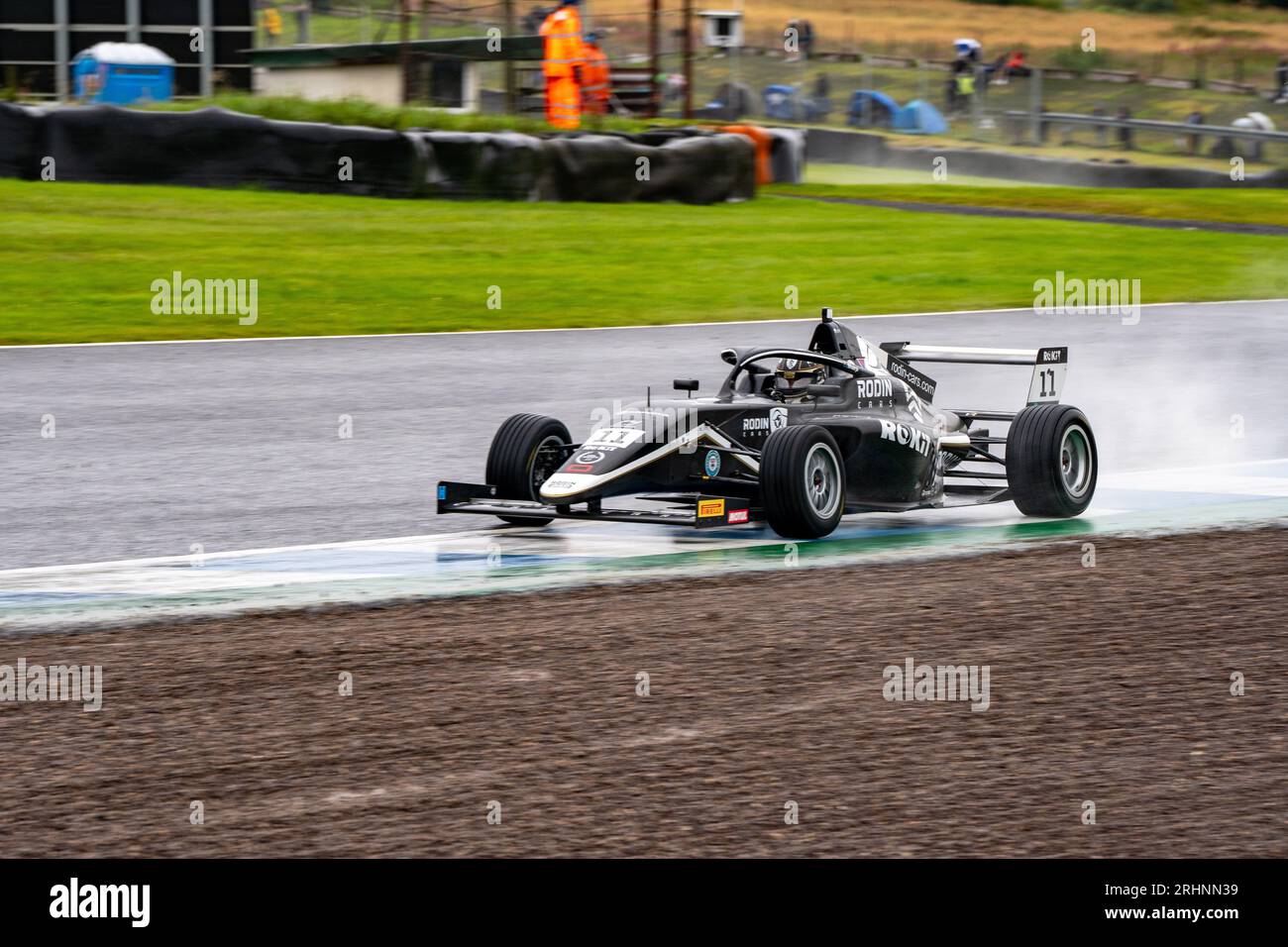British F4 Championship Louis SHARP #11 (Rodin Carlin) at Knockhill ...
