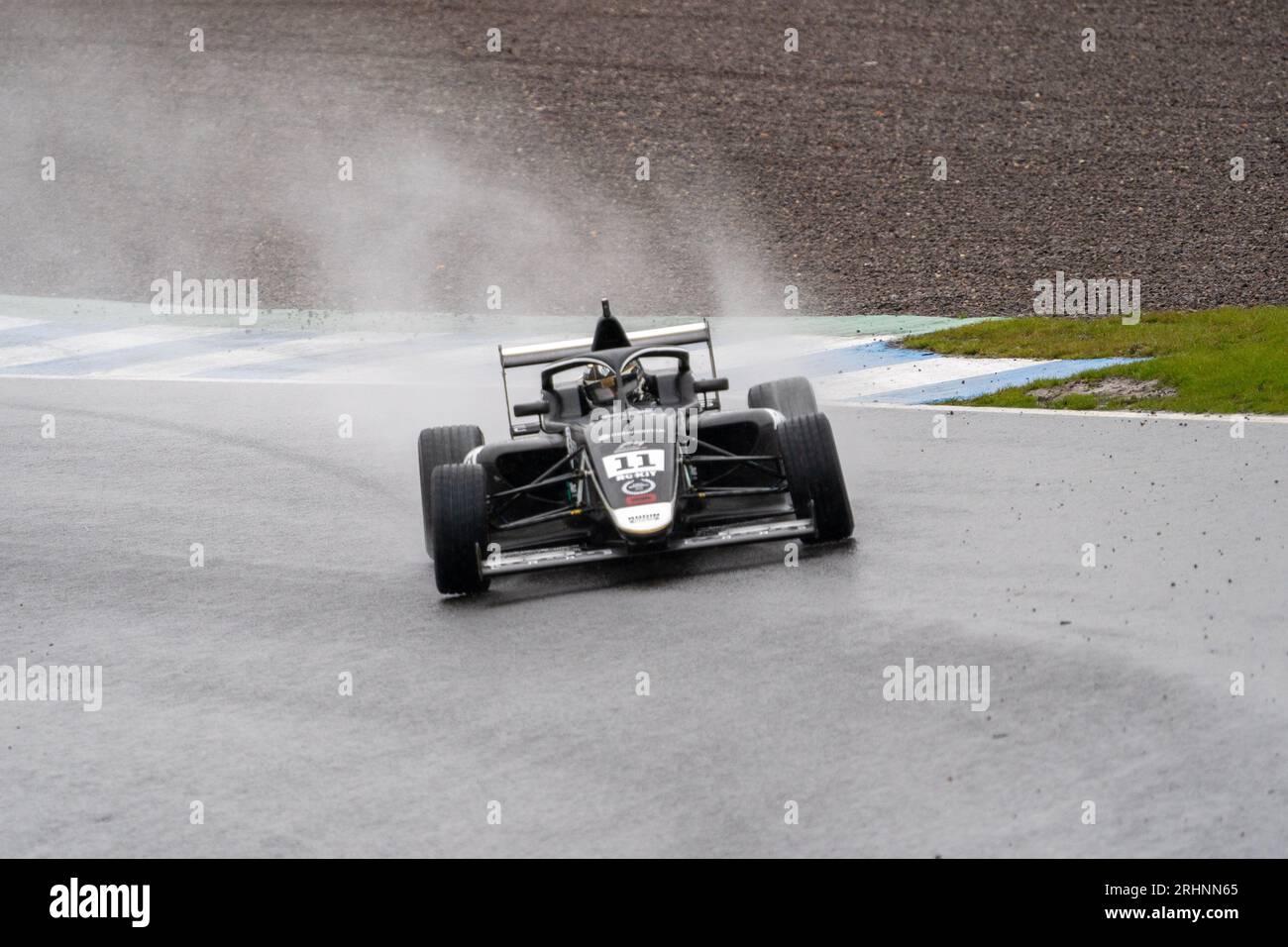 British F4 Championship Louis SHARP #11 (Rodin Carlin) at Knockhill ...