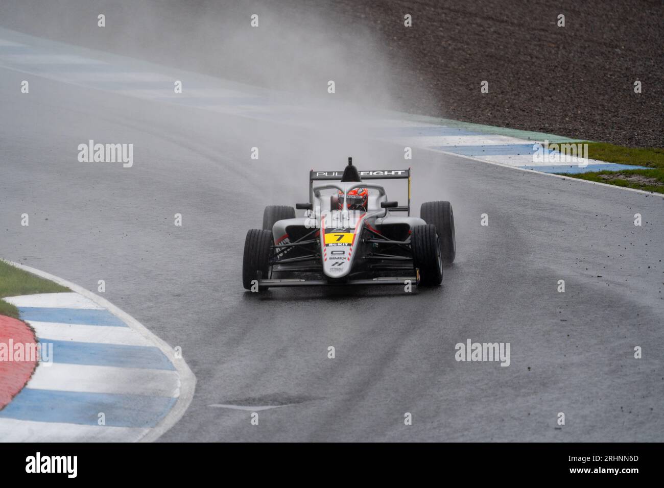 British F4 Gabriel STILP (#7) Hitech Pulse-Eight at Knockhill Racing ...