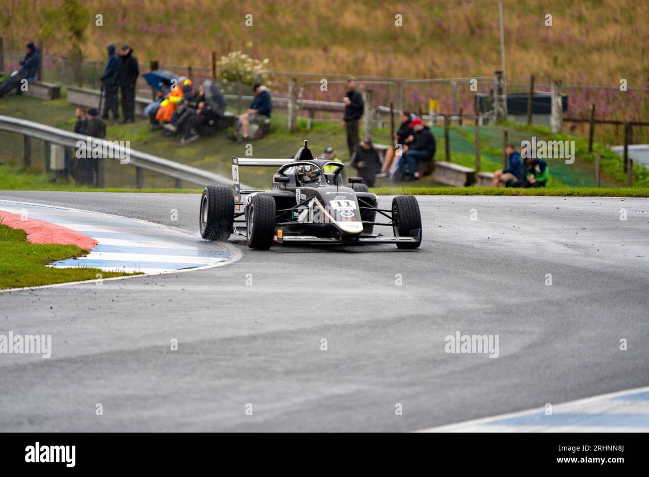 British F4 Championship Louis SHARP #11 (Rodin Carlin) at Knockhill ...