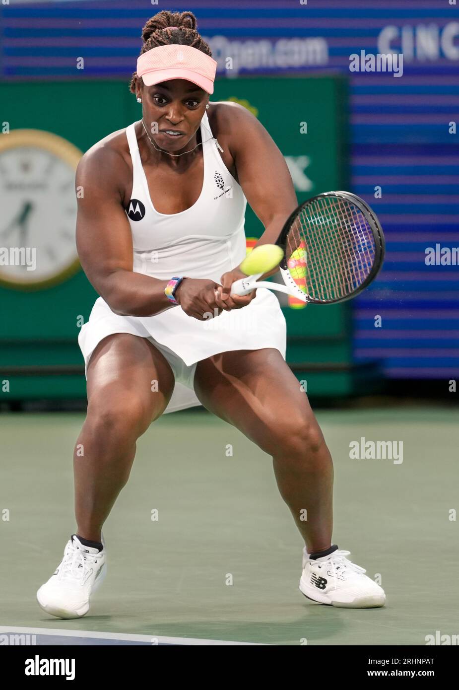 August 15, 2023: Sloane Stephens (USA) defeated Caroline Garcia (FRA) 4 ...