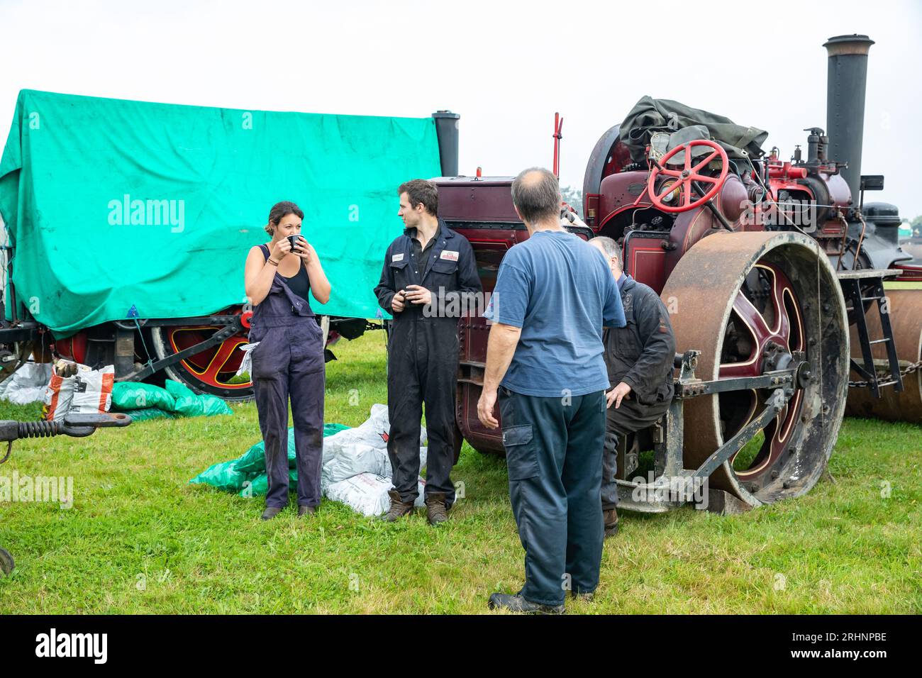 Stithians, UK. 18th Aug, 2023. West of England Great Steam Engine Rally ...
