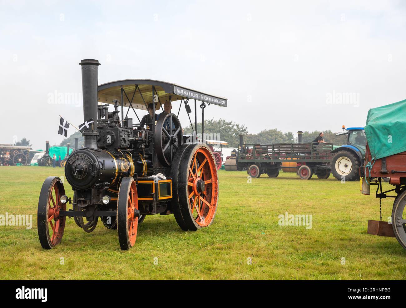 Stithians, UK. 18th Aug, 2023. West of England Great Steam Engine Rally ...