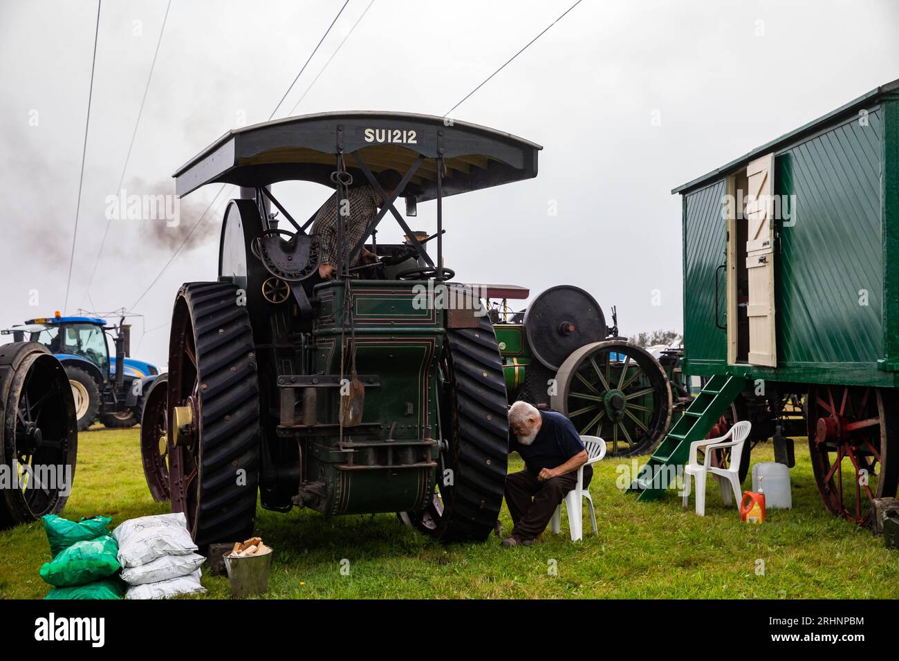 Stithians, UK. 18th Aug, 2023. West of England Great Steam Engine Rally ...