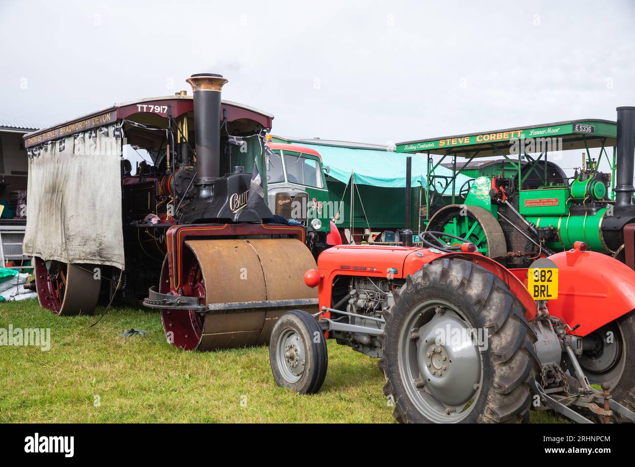 Stithians, UK. 18th Aug, 2023. West of England Great Steam Engine Rally ...