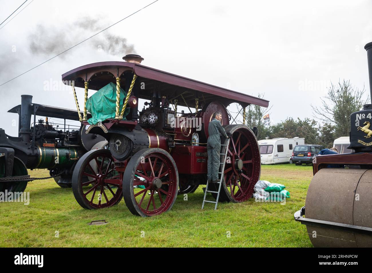 Stithians, UK. 18th Aug, 2023. West of England Great Steam Engine Rally ...
