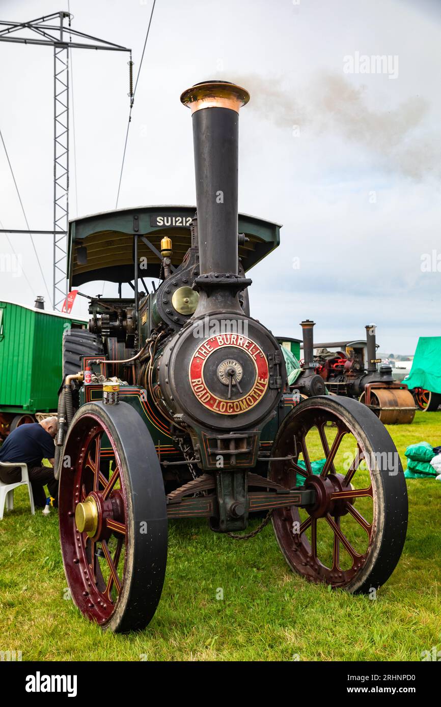 Stithians, UK. 18th Aug, 2023. West of England Great Steam Engine Rally ...