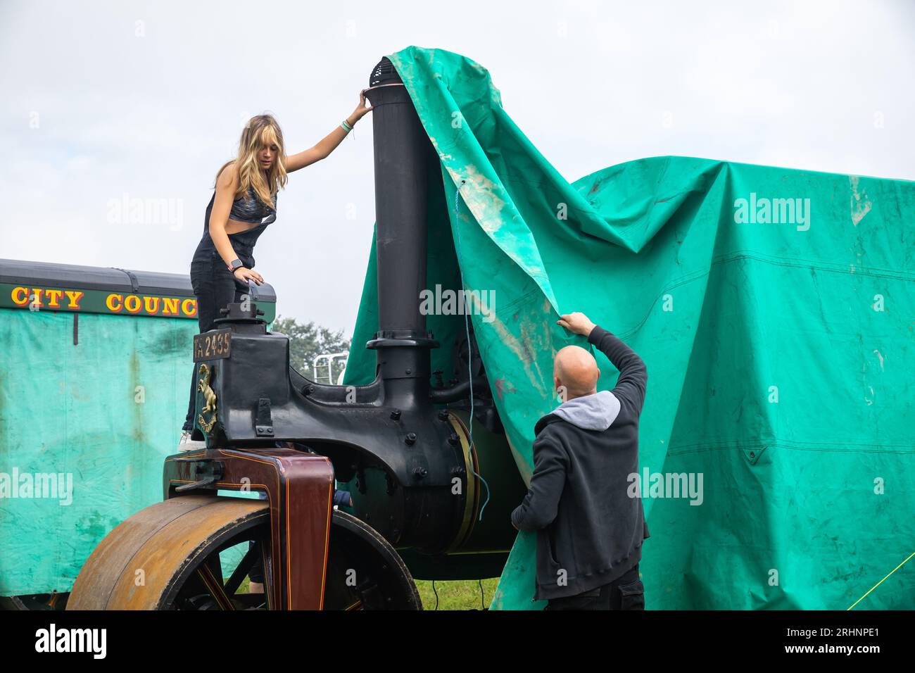 Stithians, UK. 18th Aug, 2023. West of England Great Steam Engine Rally ...