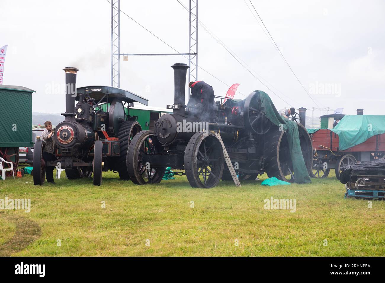 Stithians, UK. 18th Aug, 2023. West of England Great Steam Engine Rally ...