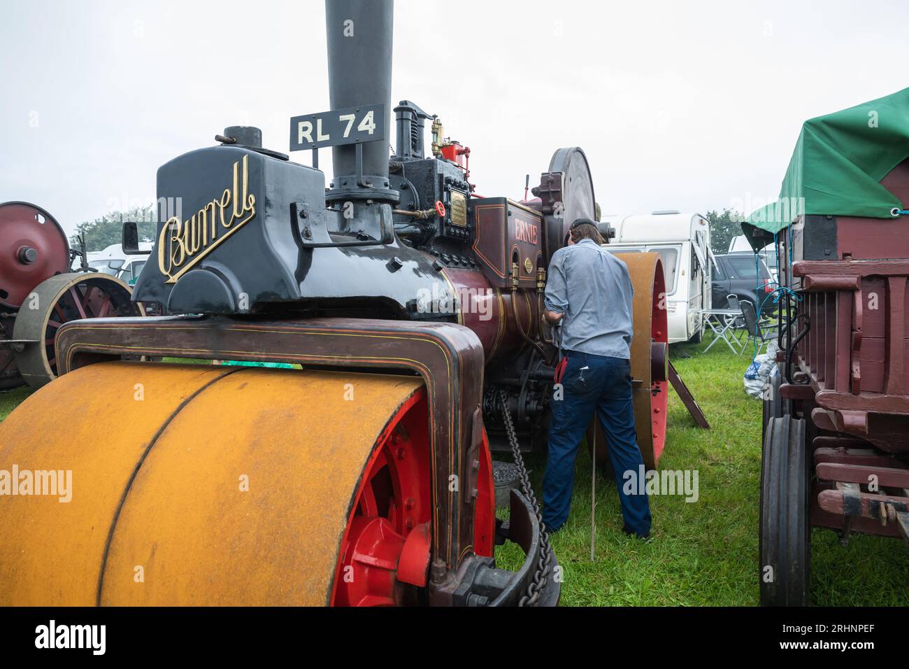 Stithians, UK. 18th Aug, 2023. West of England Great Steam Engine Rally ...